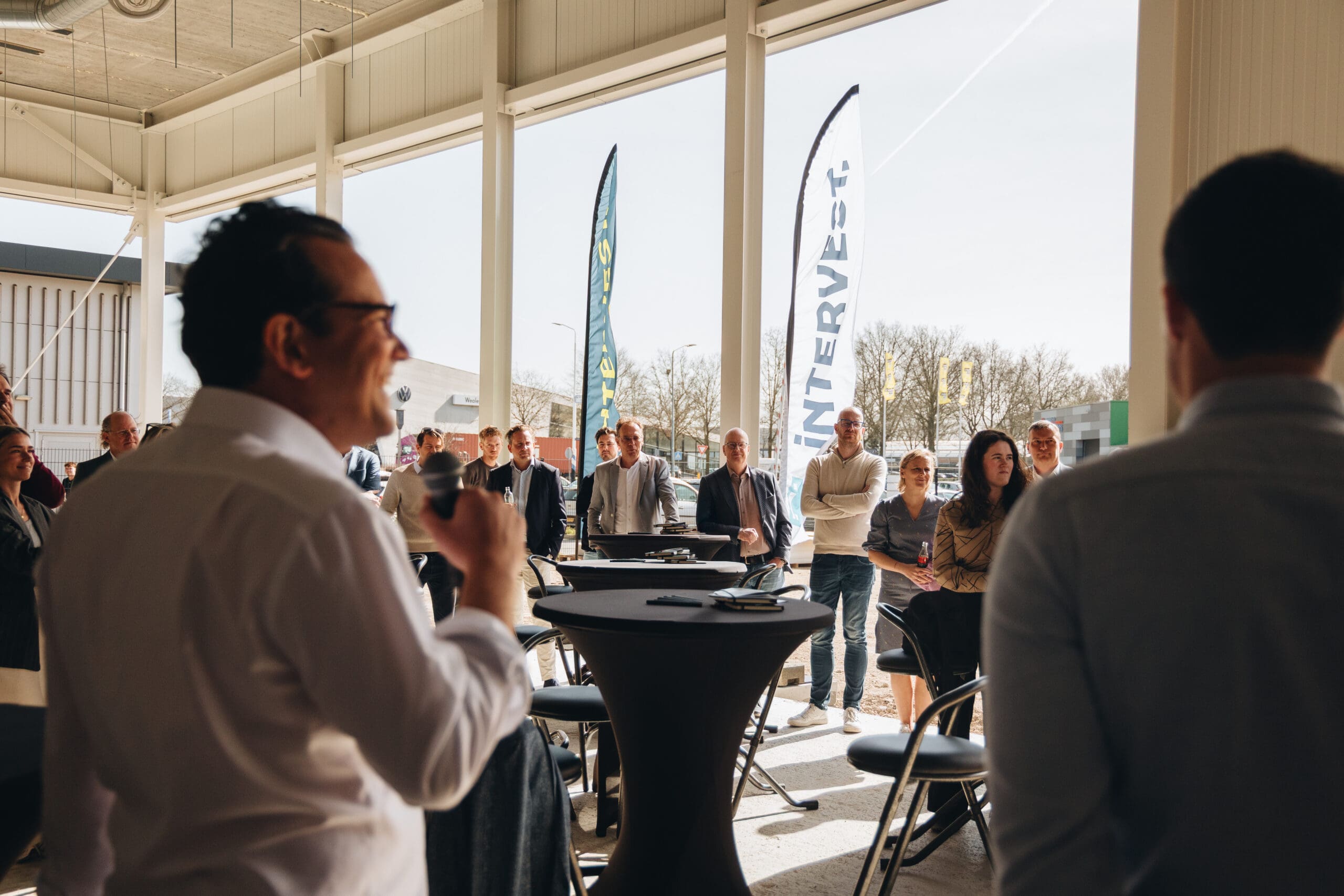 Shell and core milestone DC Celsiusweg Venlo - Intervest